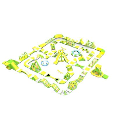 China Customized Inflatable Water Park Floating TH-WP-021 with Double Stitching Technology for sale