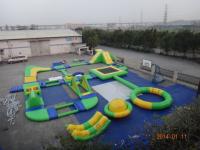 China Modular Floating Aqua Park 500sqm for Commercial Lake Resort Water Recreation for sale