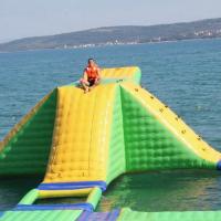 China Custom Inflatable Water Park Floating Aqua Playground Obstacle Course Island for Sea Lake Pool Events 500kg Capacity for sale