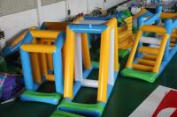 China Custom Inflatable Floating Water Park 0.9mm PVC Commercial Amusement Park for Lakes for sale
