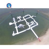 China Customized Inflatable Floating Water Park for Lake Sea Pool Play with CE Certification 0.9mm PVC for sale