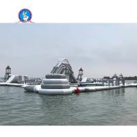 China Customized Inflatable Floating Water Park for Lake Sea Pool Play with CE Certification 0.9mm PVC for sale