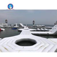 China Customized Inflatable Floating Water Park for Lake Sea Pool Play with CE Certification 0.9mm PVC for sale