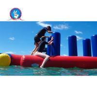 China Custom Inflatable Floating Water Park 0.9mm PVC for Lakes Rivers and Sea Commercial Use for sale
