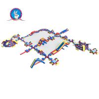 China Tonghuan Floating Inflatable Water Park 45x45m PVC Tarpaulin for Lakes Rivers Seas for sale