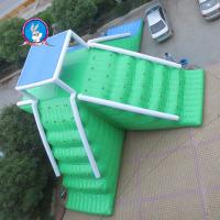 China Tonghuan Floating Inflatable Water Park 45x45m PVC Tarpaulin for Lakes Rivers Seas for sale