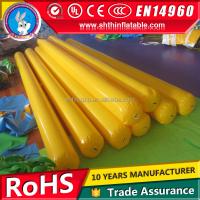 China Inflatable Floating Cylinder Marker Buoy 2.5m Diameter Water Barrier Tube for Amusement Facilities for sale