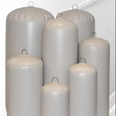 China Customized Heavy Duty Inflatable PVC Boat Fender 76cm x 29cm for Docking Yacht Sailboat Bumper for sale