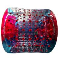 China Commercial Inflatable Water Roller Wheel 2.3m Outer Diameter TPU Non Slip Surface for Aquatic Gym Training Pool Parties for sale