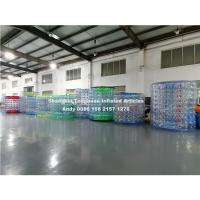 China Commercial Inflatable Water Roller Wheel 2.3m Outer Diameter TPU Non Slip Surface for Aquatic Gym Training Pool Parties for sale
