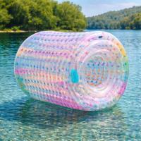 China Custom Inflatable Water Roller for Amusement Parks 100kg Capacity CE Certified for sale