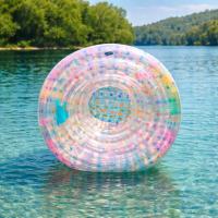 China Custom Inflatable Water Roller for Amusement Parks 100kg Capacity CE Certified for sale