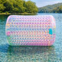 China Custom Inflatable Water Roller for Amusement Parks 100kg Capacity CE Certified for sale