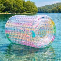 China Custom Inflatable Water Roller for Amusement Parks 100kg Capacity CE Certified for sale
