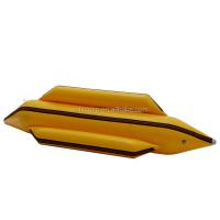 China Custom 0.9mm PVC Tarpaulin 3 Seats Inflatable Banana Boat Towable Tube Water Games for sale