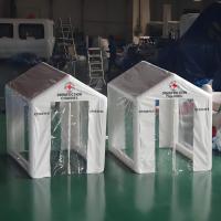China Custom Inflatable Marquees Tent 500D PVC Medical Shelter 3-8m Height Outdoor for sale