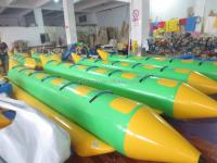 China Commercial Grade PVC Inflatable Rowing Boat 6-16 Person Motorized Water Boat for sale