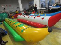 China Inflatable Banana Boat 10 Seats Towable PVC Water Park Ride with CE Certification for sale