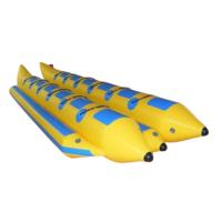 China PVC Inflatable Banana Boat Flying Fish Towable Tube for Water Park 5-10 Person for sale
