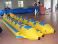 China PVC Inflatable Banana Boat Flying Fish Towable Tube for Water Park 5-10 Person for sale