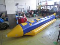 China PVC Inflatable Banana Boat Flying Fish Towable Tube for Water Park 5-10 Person for sale
