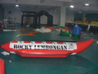 China Custom Inflatable Banana Boat for Water Games 5 Person PVC Towed Tube for sale