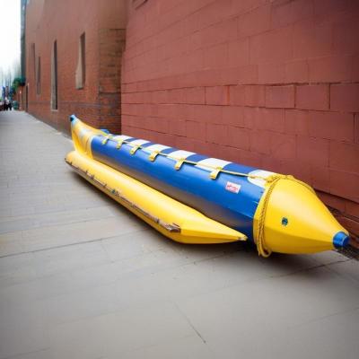 China Portable Inflatable Flyfish Banana Boat 0.9mm PVC Water Sports Equipment for Adults Family Fun Outdoor Adventures for sale