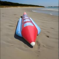 China Portable Inflatable Flyfish Banana Boat 0.9mm PVC Water Sports Equipment for Adults Family Fun Outdoor Adventures for sale