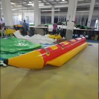 China Portable Inflatable Flyfish Banana Boat 0.9mm PVC Water Sports Equipment for Adults Family Fun Outdoor Adventures for sale