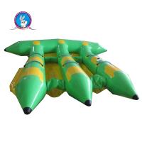 China Wholesale Custom Inflatable Flying Fish Towable Boat 14ft 6 Person Water Sport Sled for sale