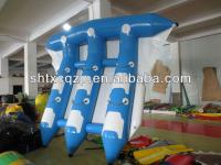China Wholesale Custom Inflatable Flying Fish Towable Boat 14ft 6 Person Water Sport Sled for sale
