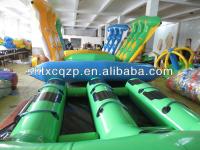China Wholesale Custom Inflatable Flying Fish Towable Boat 14ft 6 Person Water Sport Sled for sale