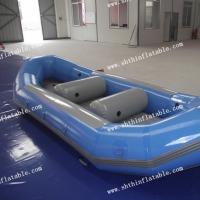 China Tonghuan 6-Seat Inflatable Boat 0.9mm PVC Tarpaulin Custom Color OEM for sale