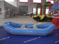 China Tonghuan 6-Seat Inflatable Boat 0.9mm PVC Tarpaulin Custom Color OEM for sale