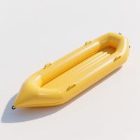 China Commercial Grade PVC Inflatable Raft 12ft 4 Person Durable River Ocean Adventure Boat for sale