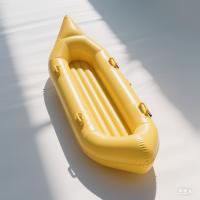 China Commercial Grade PVC Inflatable Raft 12ft 4 Person Durable River Ocean Adventure Boat for sale