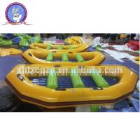 China PVC Inflatable Rafting Boat 1-2 Person Custom Size for Water Park Outdoor Play for sale