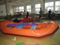China PVC Inflatable Rafting Boat 1-2 Person Custom Size for Water Park Outdoor Play for sale