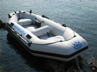 China PVC Inflatable Boat 3-4 Person for Water Sports Kayak Canoe with Custom Size and 2 Year Warranty for sale