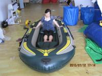 China PVC Inflatable Boat 3-4 Person for Water Sports Kayak Canoe with Custom Size and 2 Year Warranty for sale