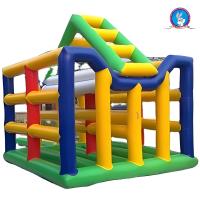 China Inflatable Jungle Joe Water Park Float Toy 1000D PVC Custom Logo Multiple Sizes Commercial Rental for sale