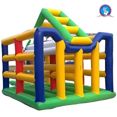 China Inflatable Jungle Joe Water Park Float Toy 1000D PVC Custom Logo Multiple Sizes Commercial Rental for sale