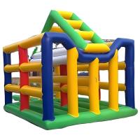 China Inflatable Jungle Joe Water Park Float Toy 1000D PVC Custom Logo Multiple Sizes Commercial Rental for sale