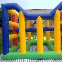China Inflatable Jungle Joe Water Park Float Toy 1000D PVC Custom Logo Multiple Sizes Commercial Rental for sale