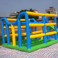 China Inflatable Jungle Joe Water Park Float Toy 1000D PVC Custom Logo Multiple Sizes Commercial Rental for sale