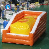 China Custom Logo Inflatable Crash Mat and Blob Combo 6x3m for Adventure Parks Summer Camps Team Bonding for sale