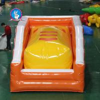 China Custom Logo Inflatable Crash Mat and Blob Combo 6x3m for Adventure Parks Summer Camps Team Bonding for sale