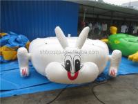 China Custom Inflatable Hare and Tortoise Race Game for Team Building 0.4mm PVC for sale