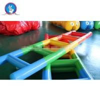 China Inflatable Water Roller Wheel 2.7m Diameter 0.55mm PVC Tarpaulin for Pool Lake Amusement Park for sale