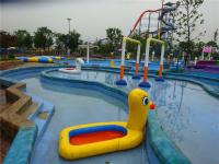 China Inflatable Water Duck Toy for Kids and Adults PVC Outdoor Water Park Game 100kg Capacity for sale